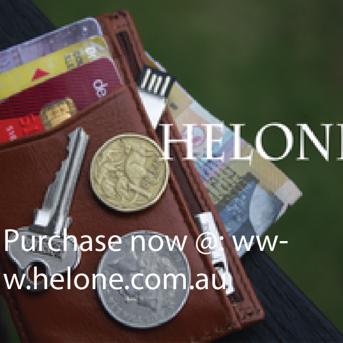 HELONE - The Slim Wallet That Has It All by Alexandros Collivas - Indiegogo