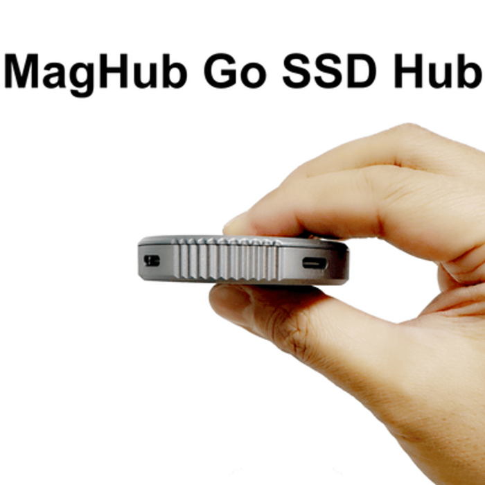 MagHub Go Portable SSD 3-in-1 Hub with Fingerprint by INVZI - Indiegogo