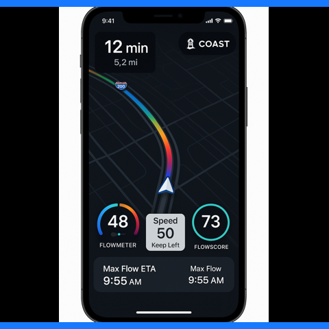 Coast App -AI-Navigation App That Solves Traffic! by Sean Ogilvie ...