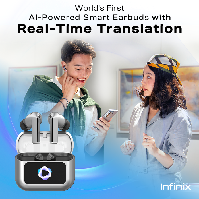 Infinix: Hear the World through AI by Infinix AI BUDS - Indiegogo