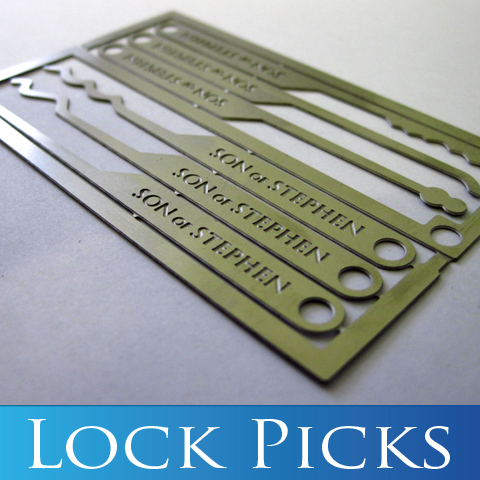Lock Pick Cards by Luke Stephenson - Indiegogo
