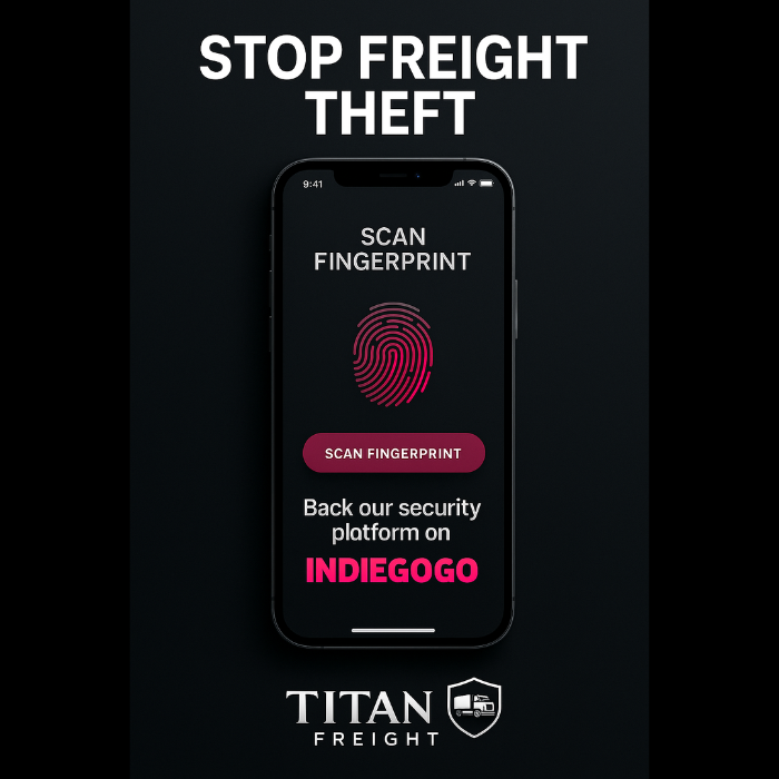 Titan Freight: Biometric Security for Cargo by Chaz Graham - Indiegogo