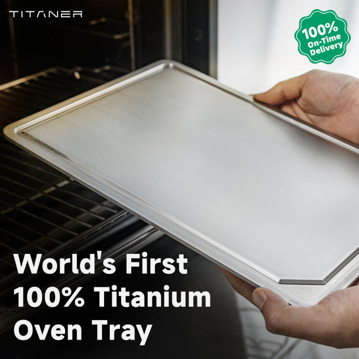 Titaner Versatile Titanium Oven Tray-Cooks Better by TITANER MaxMato ...