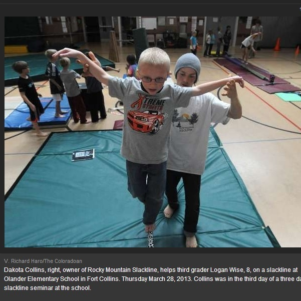Slackline for Schools by Dakota Collins - Indiegogo