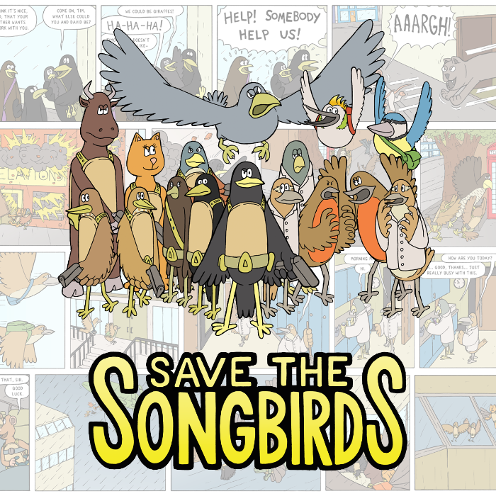 Save the Songbirds: Brothers in Wings comic by Ben Bernard-Smith ...