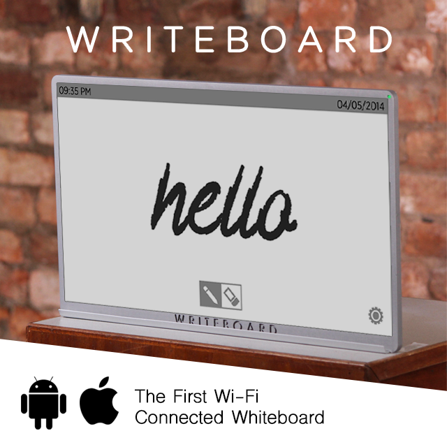 WriteBoard - The First Wi-Fi-Connected Whiteboard by David Lindeque ...