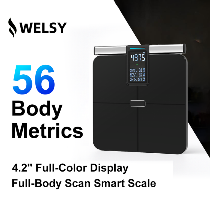 Track 56 Metrics with This Full-Body Scan Scale by WELSY TECH - Updates ...