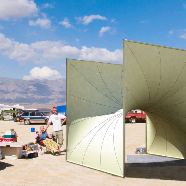 Hyperbolic Cube Shade Structure by Gabriel Guerriero - Indiegogo