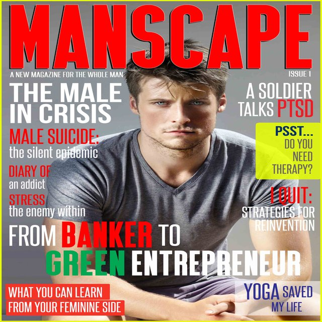 MANSCAPE MAGAZINE by PATRICK ASTWOOD - Indiegogo