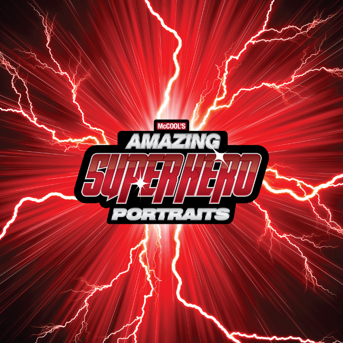 McCool's Amazing Superhero Portraits by DAVID ROBERTSON - Indiegogo