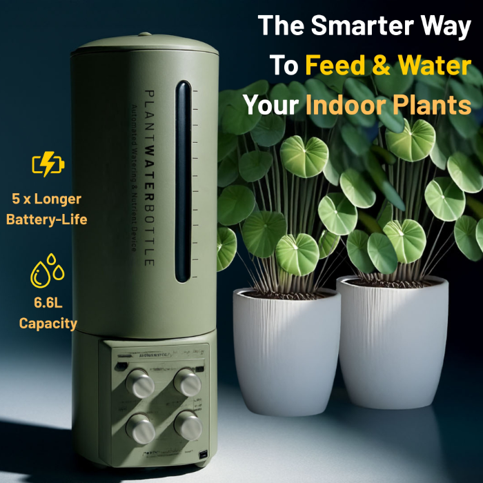 PlantWaterBottle: Never Kill a Plant Again. by Angus Graham - Indiegogo