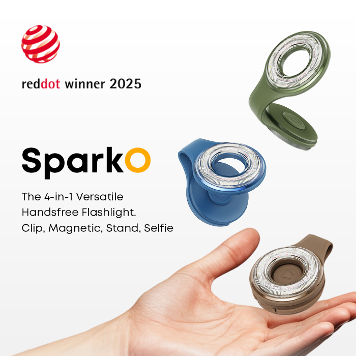 SparkO, the 4-in-1 Versatile Hands-free Flashlight by Scoutlite - Indiegogo