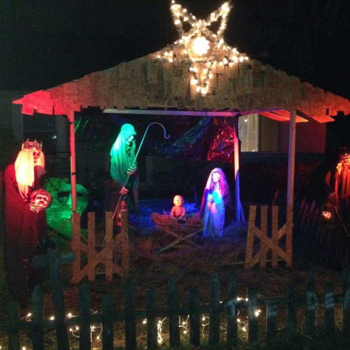 Zombie nativity scene 2015 by Amanda Baker - Indiegogo
