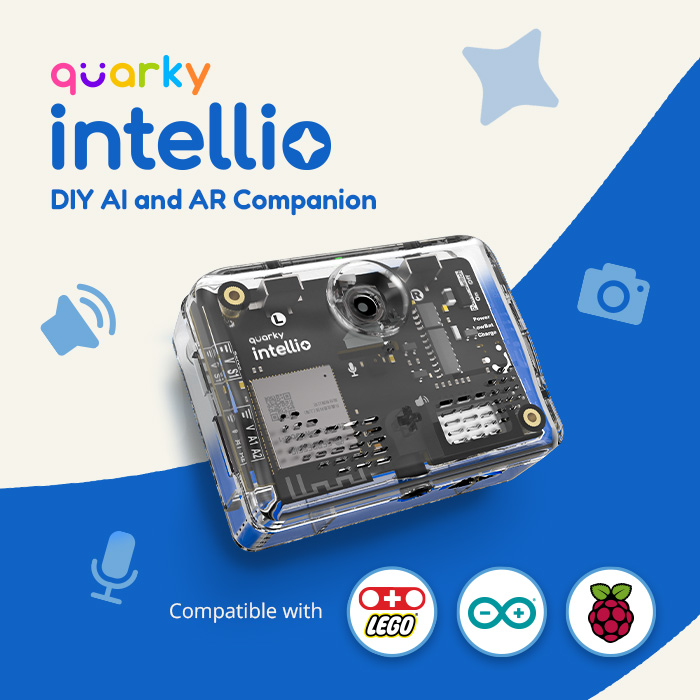 Quarky Intellio: LEGO, Arduino and Pi Compatible Kits for AI, AR by ...