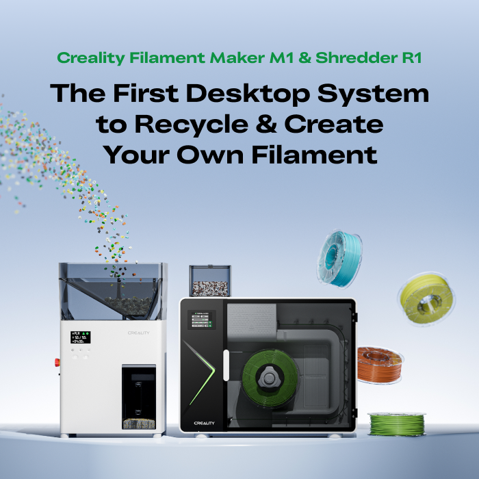 Creality Filament Maker M1 & Shredder R1 by Creality - Indiegogo