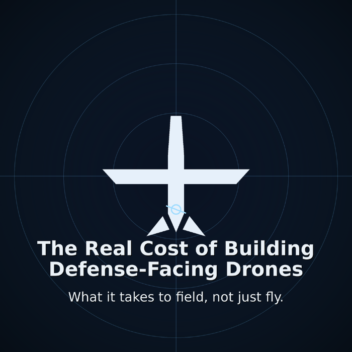 Challenges of producing U.S. based drones for DoD by Michael Meyer ...