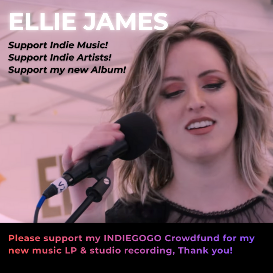 Ellie James Crowdfunding For New Album By Ellie S James Indiegogo
