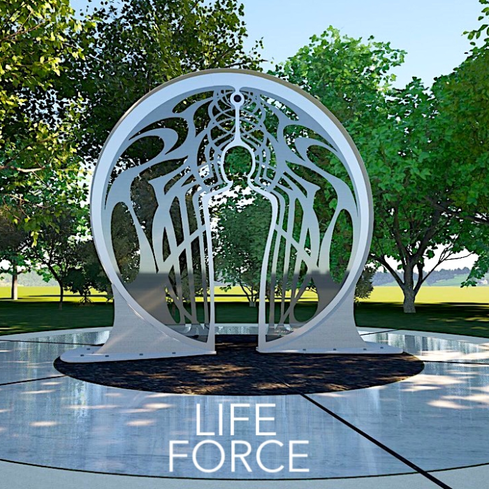 YOU can bring the LIFE FORCE public art to LIFE! by Kate Raudenbush ...