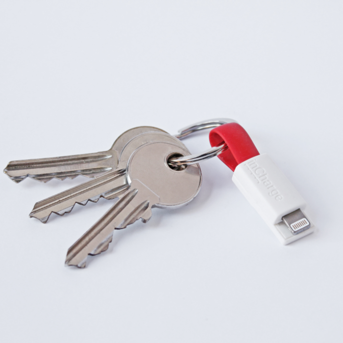 inCharge - the smallest keyring cable by Rolling Square - Indiegogo