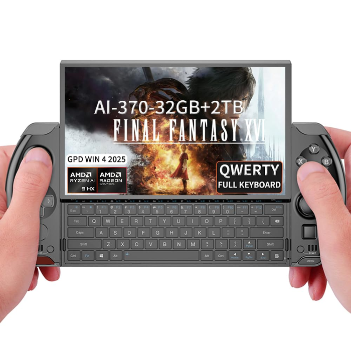 GPD Win 4 2025 Next-Gen Portable Gaming PC by Esau Jarrel - Indiegogo