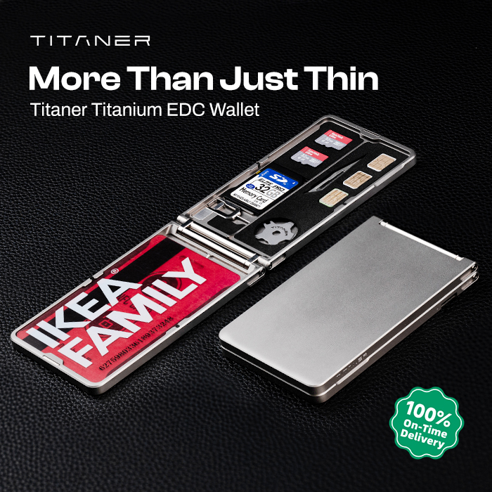 Titaner Titanium EDC Wallet, More Than Just Thin by Titaner GXH - Indiegogo