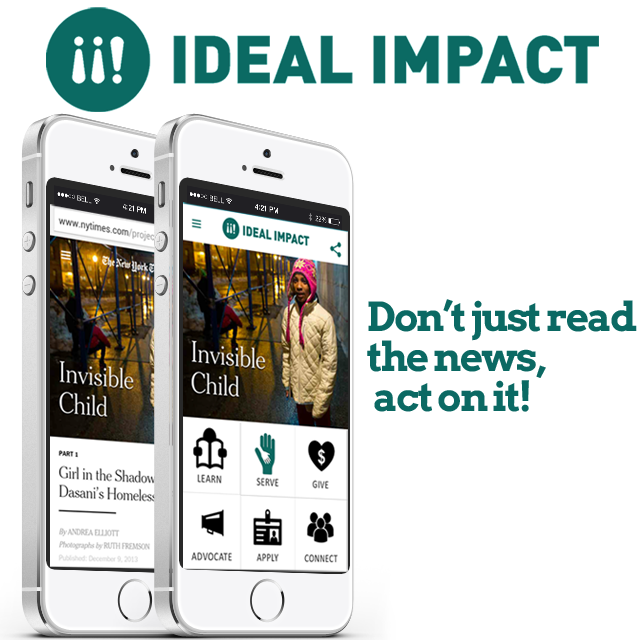 Ideal Impact: The 1st news-based social impact app by Olivier Kamanda ...