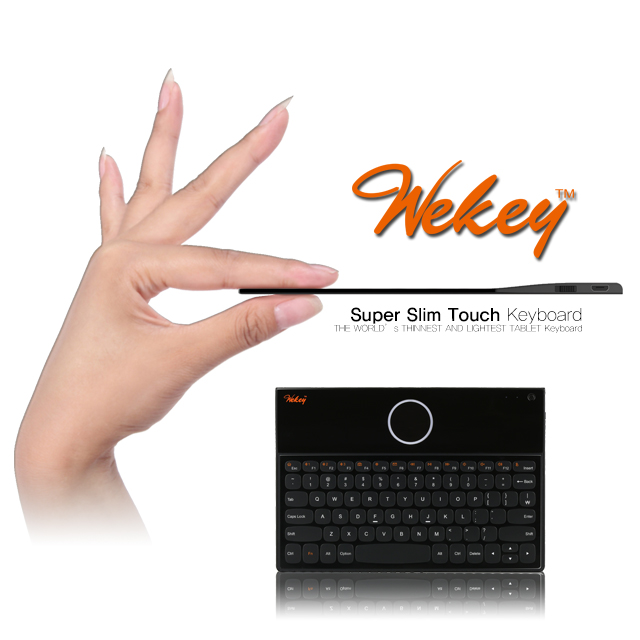 Wekey - World's Thinnest, Lightest Tablet Keyboard by Woorin ...