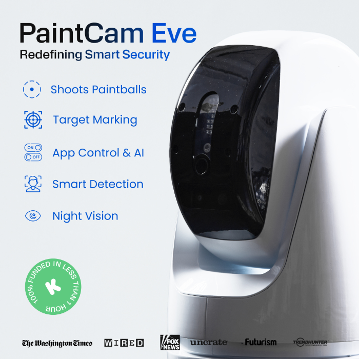 PaintCam Paintball & AI Detection Security Camera by Srečko Dumanić ...