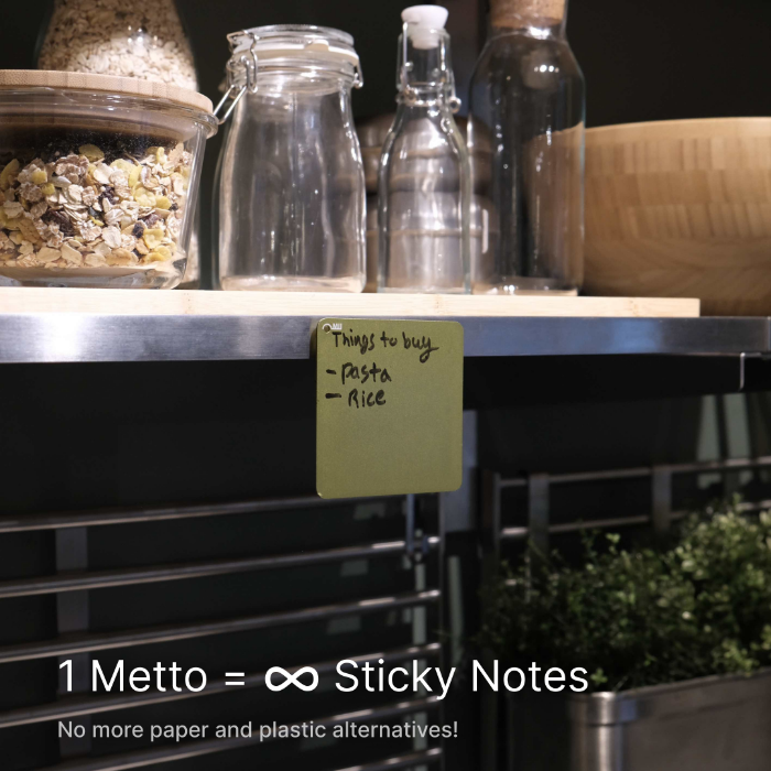 METTO - World's First Metal Sticky Notes by Turtle Design Studio ...