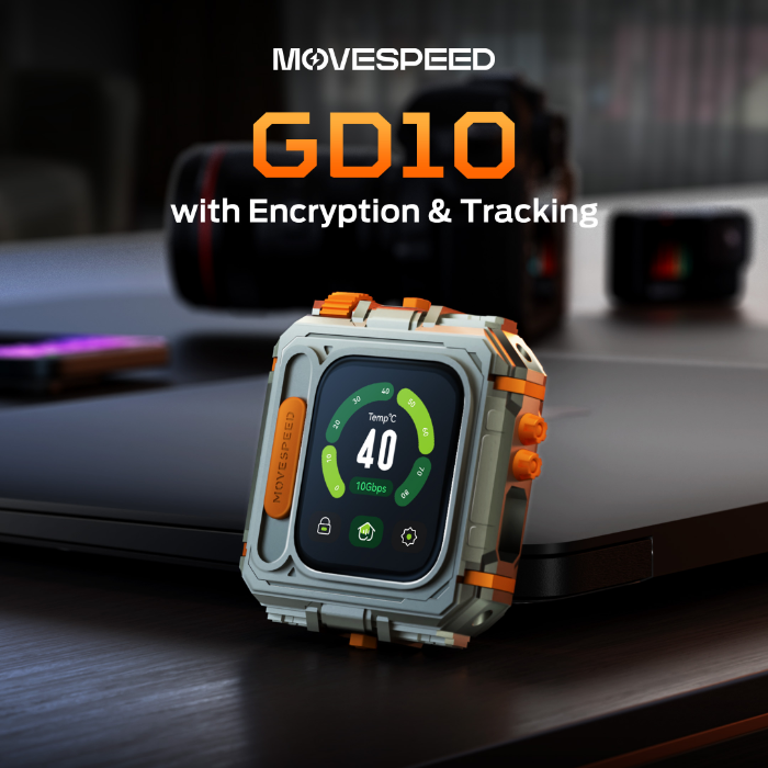 Touchscreen Portable SSD with Encryption&Tracking by MOVE SPEED - Indiegogo