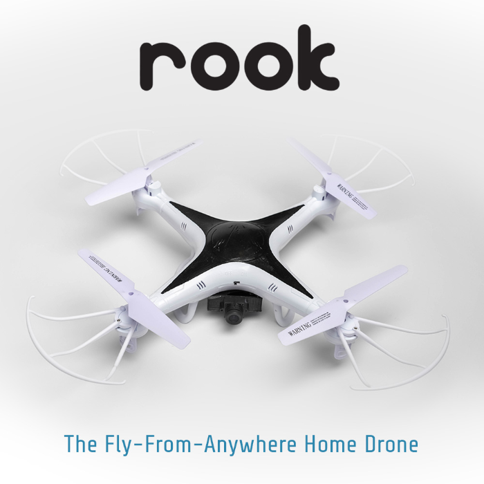 Rook: World's 1st Fly-From-Anywhere Home Drone by Jackie Wu - Indiegogo