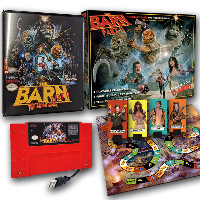 The Barn Part II Retro Video and Board Game by Justin M. Seaman - Indiegogo