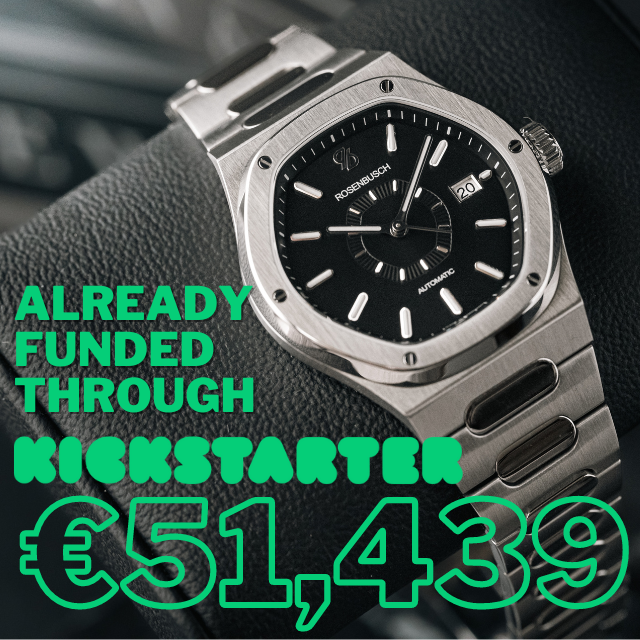The Quest - A high grade mechanical sports watch by Rosenbusch Watches ...