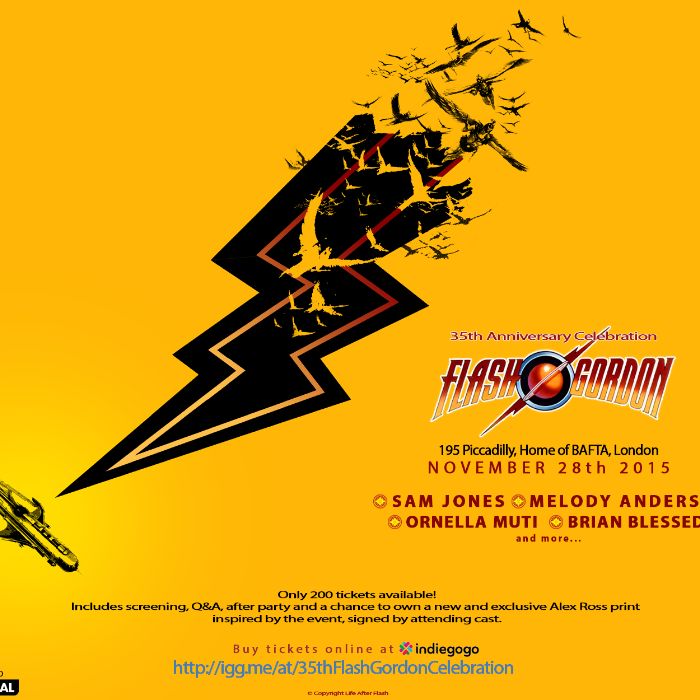 Flash Gordon: 35th Anniversary Celebration by Lisa Downs - Indiegogo