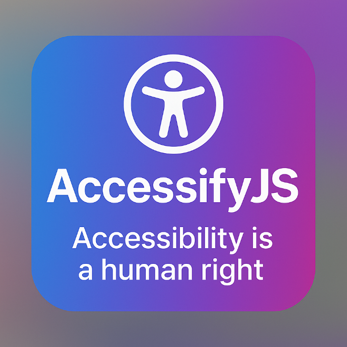 AccessifyJS: Making the Internet Accessible for Everyone by trwtech ...