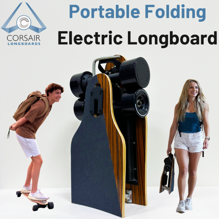 Corsair Longboards: Folding Electric Longboard by Corsair Longboards ...