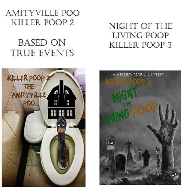 Amityville Poo: Killer Poop 2 and 3 Horror Film by Matthew Mark Hunter ...