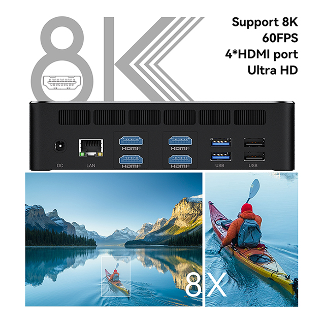 8K Mini PC Beelink GTR6 Ryzen 9 6900HX 8 Cores by Beelink AZW - Indiegogo