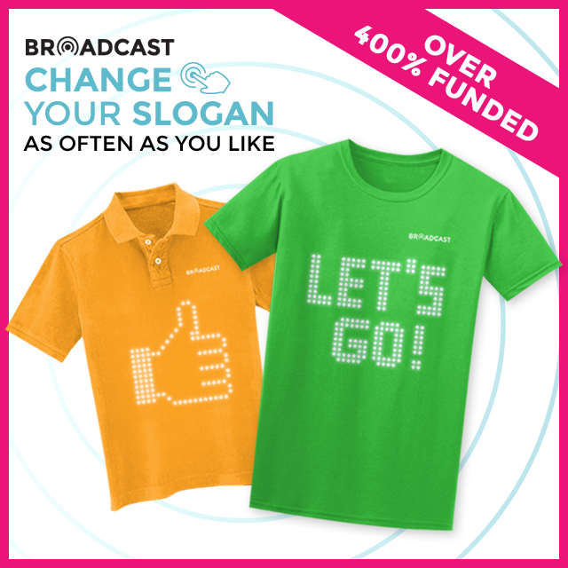 World’s First Touch Enabled T-shirt by Broadcast Wearables - Indiegogo