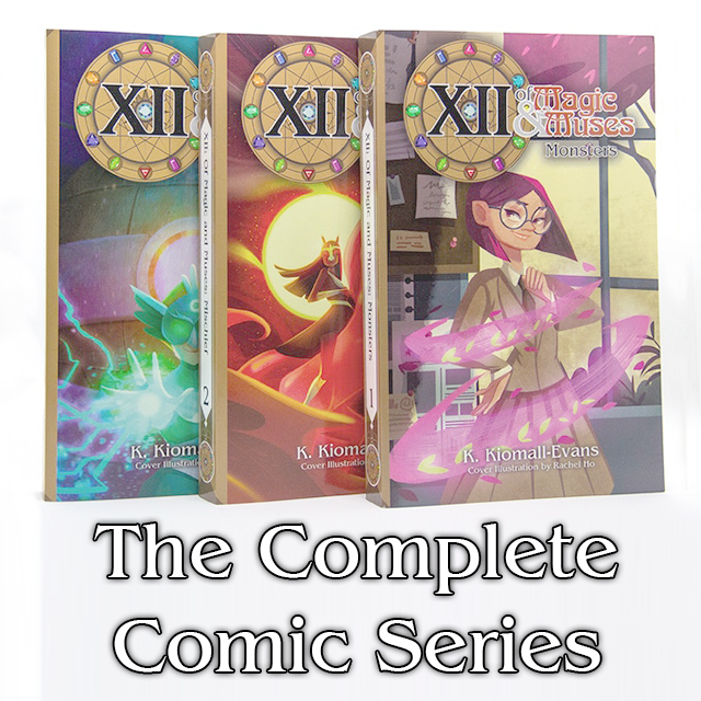 Of Magic & Muses - A Magical Girl Comic Trilogy by Kristen Kiomall ...