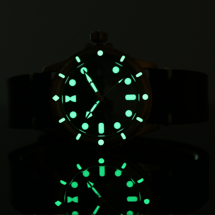 PEARL DIVER AUTOMATIC BRONZE DIVE WATCH by Pascal Dominik Zhang ...