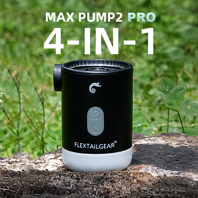MAX PUMP2 PRO:4-in-1 ULTIMATE OUTDOOR PUMP by FLEXTAIL Original - Indiegogo