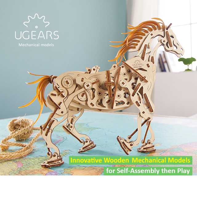 UGEARS: self-propelled mechanical wooden models by UGEARS - Indiegogo