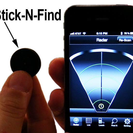 StickNFind- Bluetooth Powered ultra small Location Stickers by ...