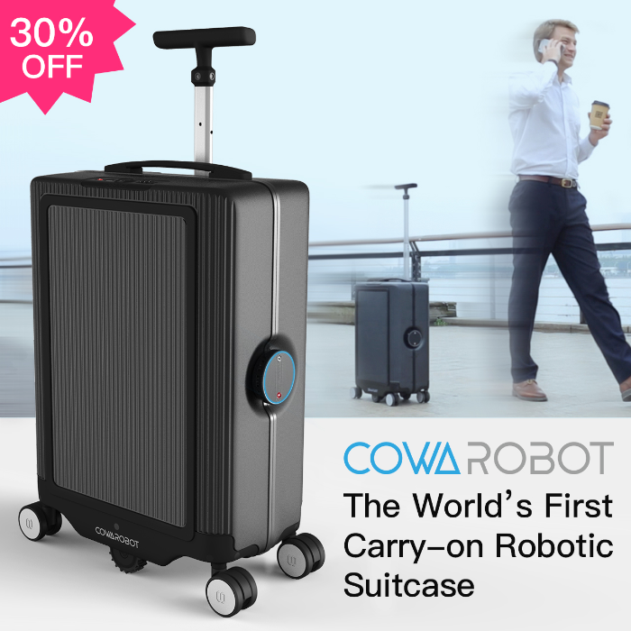R1: The First and Only Robotic Suitcase by COWAROBOT - Indiegogo