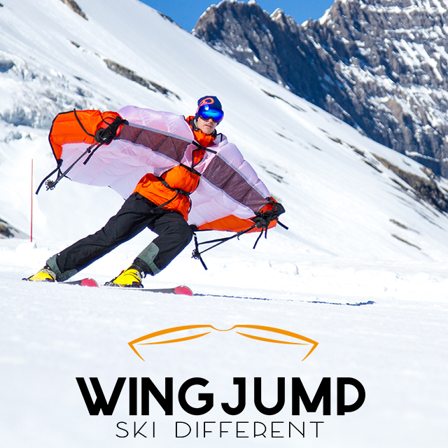 Wingjump, the World's First wings for skiing by Wingjump ski different ...