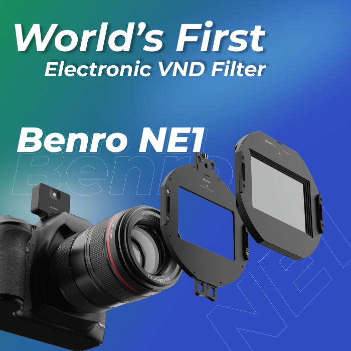 Electronic Variable ND Filter Kit For Cameras by Benro Filter - Indiegogo