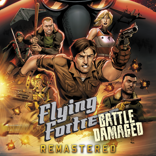 Flying Fortress Battle Damaged. by Eric Weathers - Indiegogo