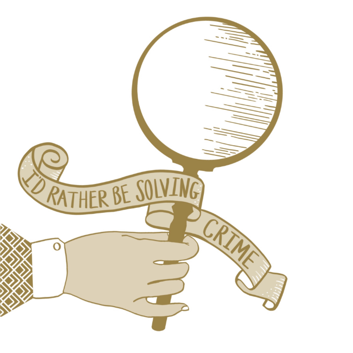 Golden Age of Detective Fiction Pins and Keyrings by Laura Crow - Indiegogo