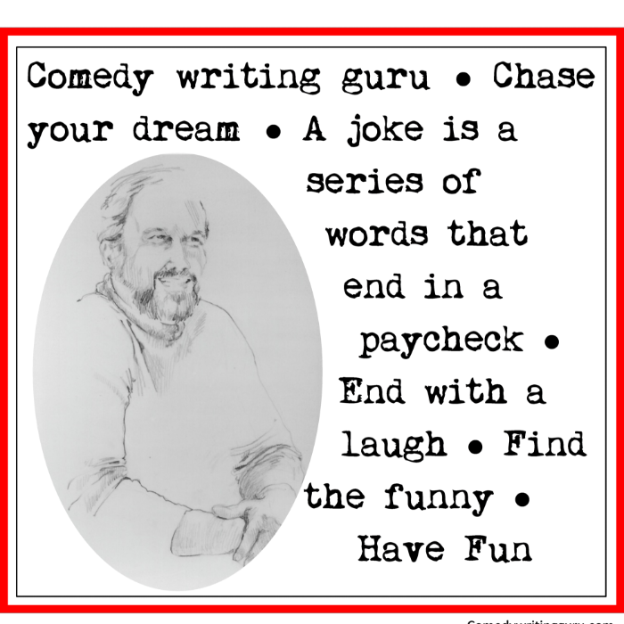 Comedy Writing Guru - A Documentary by Linda Perret - Indiegogo
